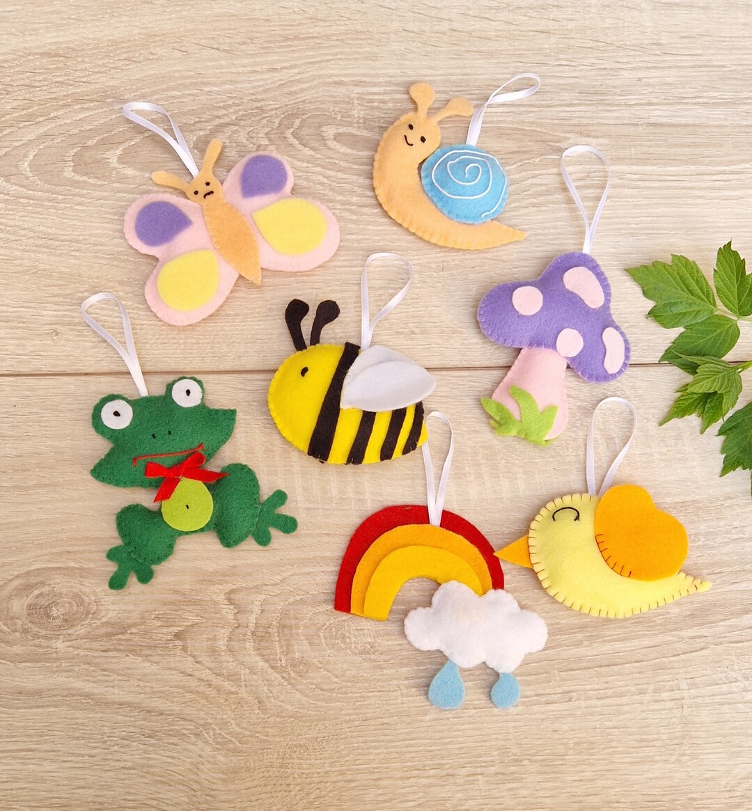 Summer Ornaments for a Small Tree - Etsy