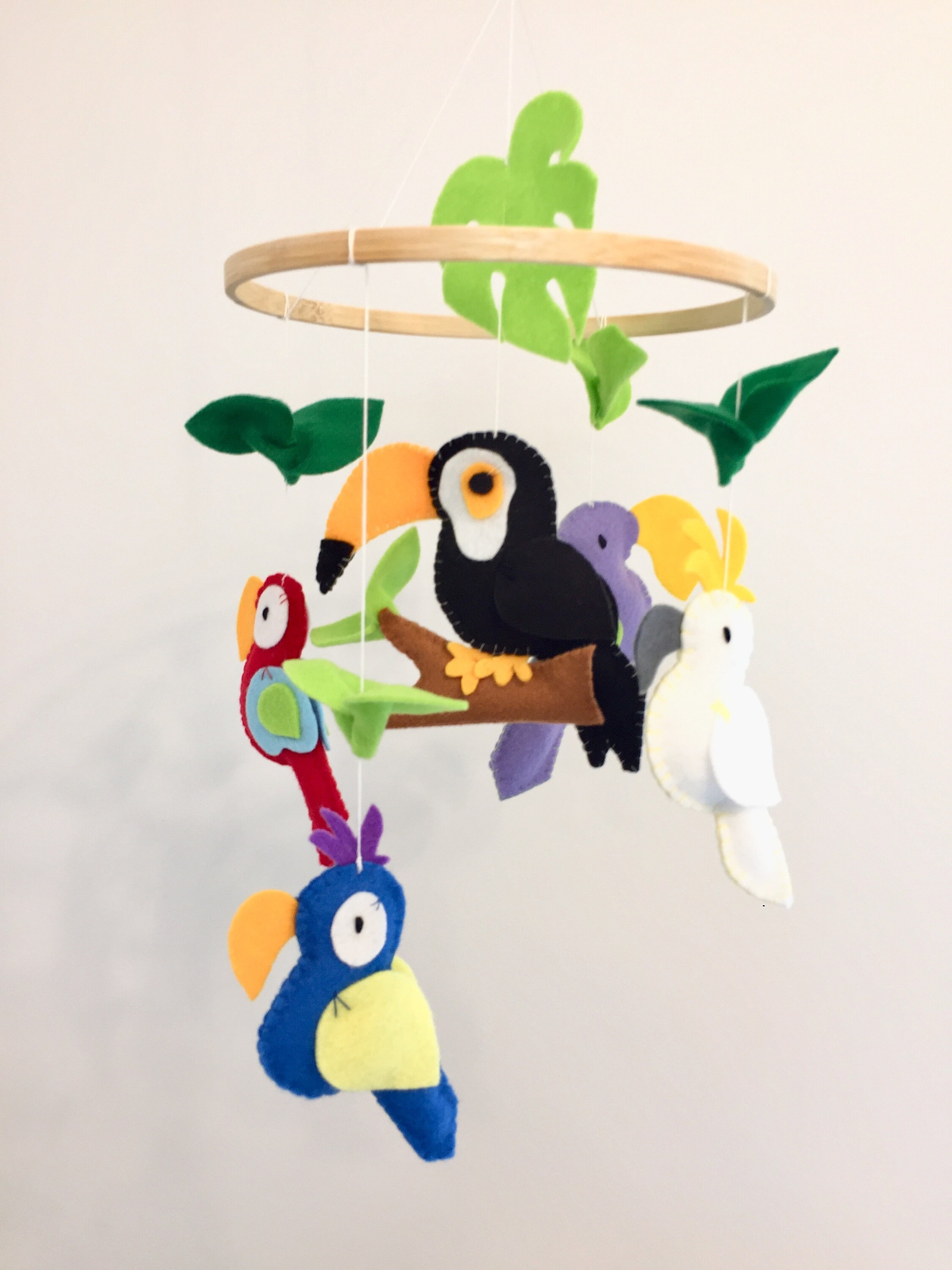 Toucan Mobile for Nursery Baby Mobile Gender Neutral Birds - Etsy