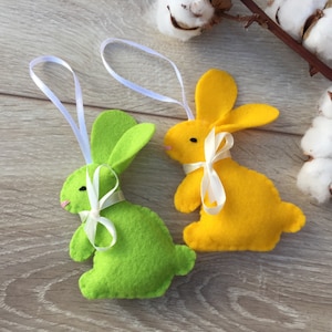 Spring Home Decor Easter Decorations Felt Easter Tree Ornaments ...