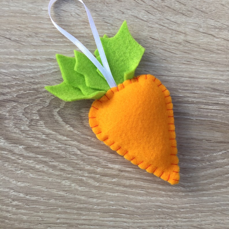 Easter Decorations Felt Easter Tree Ornaments Handmade | Etsy