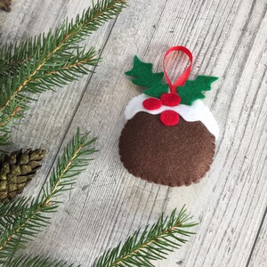 Felt Christmas Ornaments Set, Christmas Decoration, Set of 10 ...