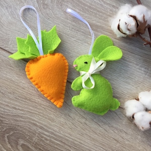 Spring Home Decor Easter Decorations Felt Easter Tree Ornaments ...