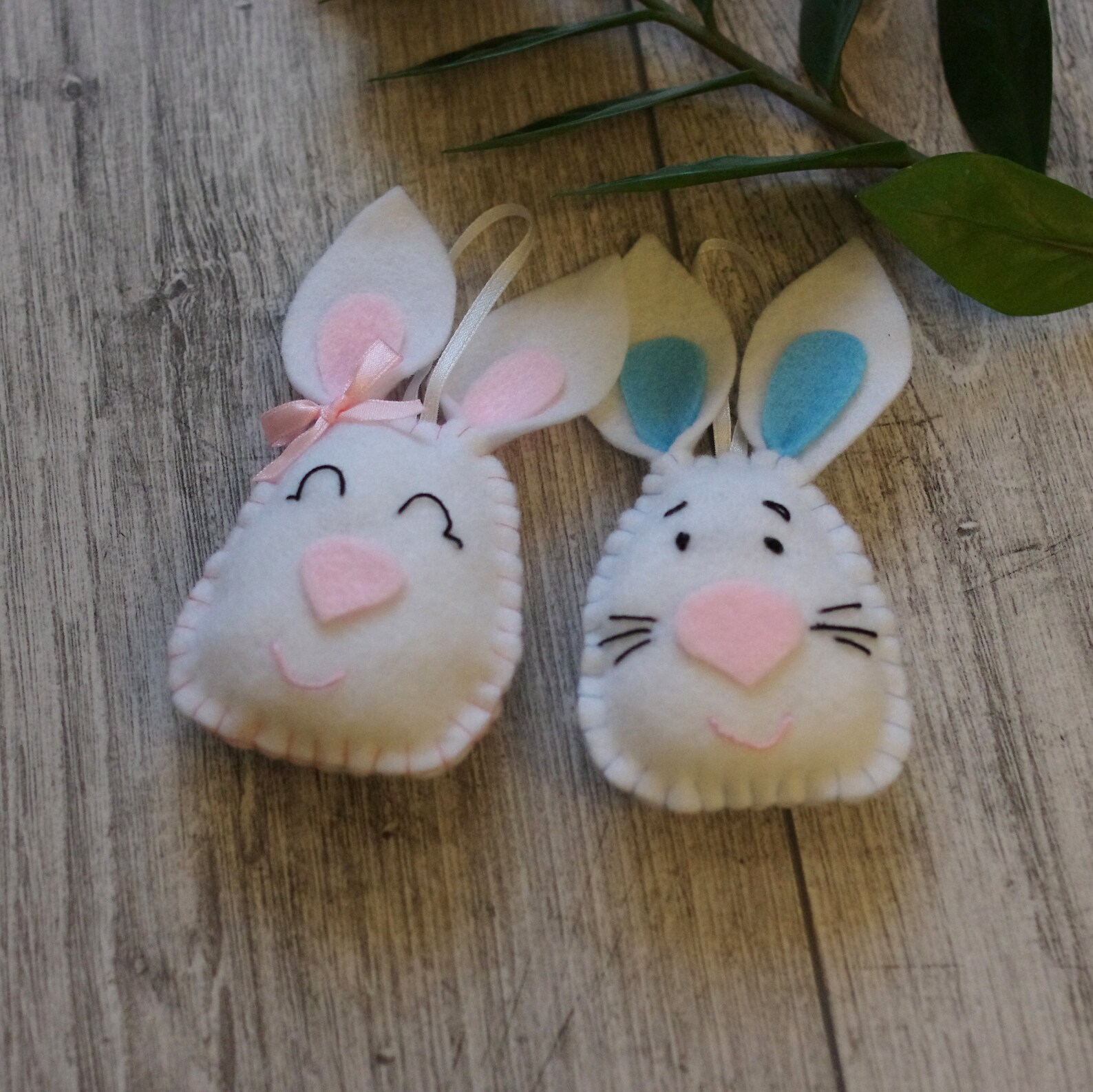 EASTER DECOR Easter Decoration Easter Bunny Felt Easter - Etsy