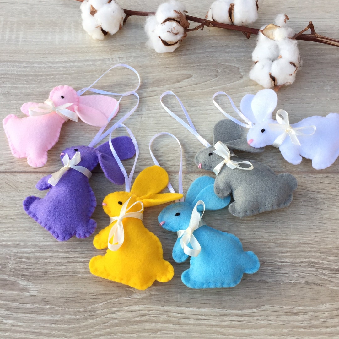 Easter Tree Ornaments Handmade, Easter Bunny, Easter Decorations for ...