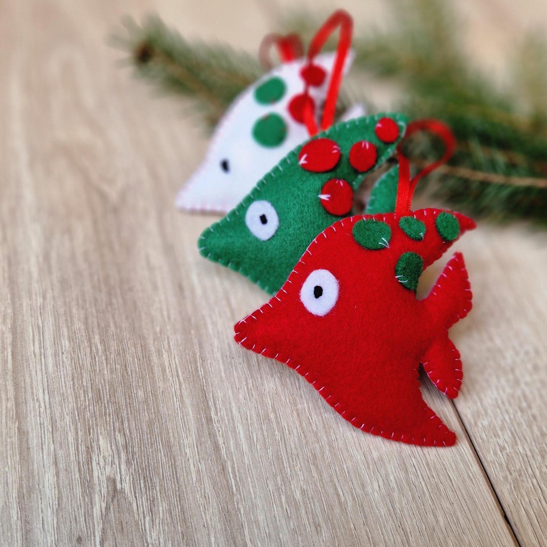 Fish Ornament Christmas - Etsy