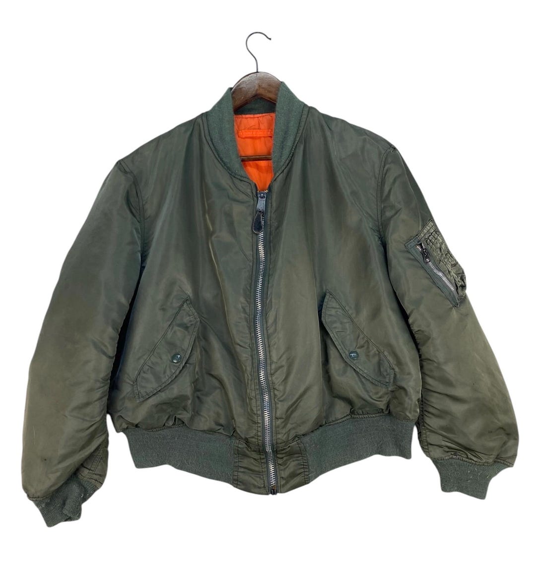 Vintage Intermediate Ma1 Flyer Jacket - Etsy