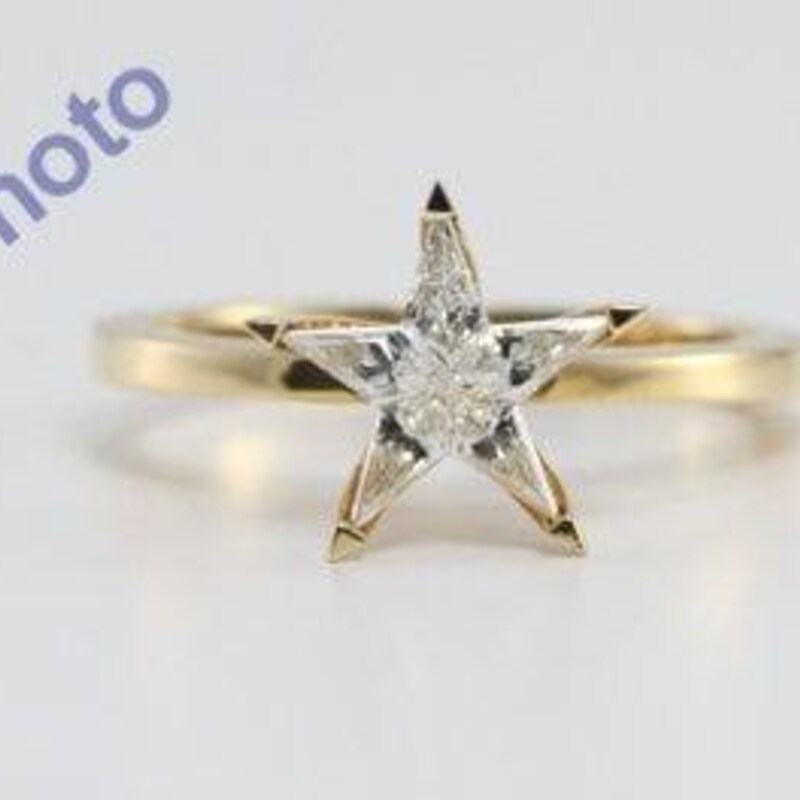 Star Engagement Ring - Etsy