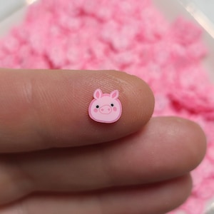 FAKE Pink Piggie Sprinkles - Fake Sprinkles - Fake Food - Clay ...