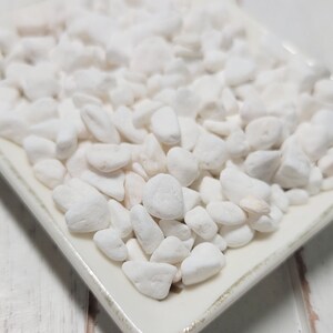White Pebble Stones Fish Rocks Beach Rocks White Rocks Miniature Beach ...