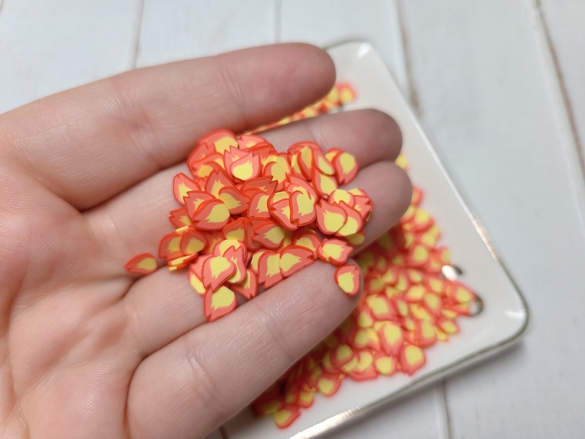 FAKE Fire Clay Sprinkles Fake Sprinkles Fake Food Clay - Etsy
