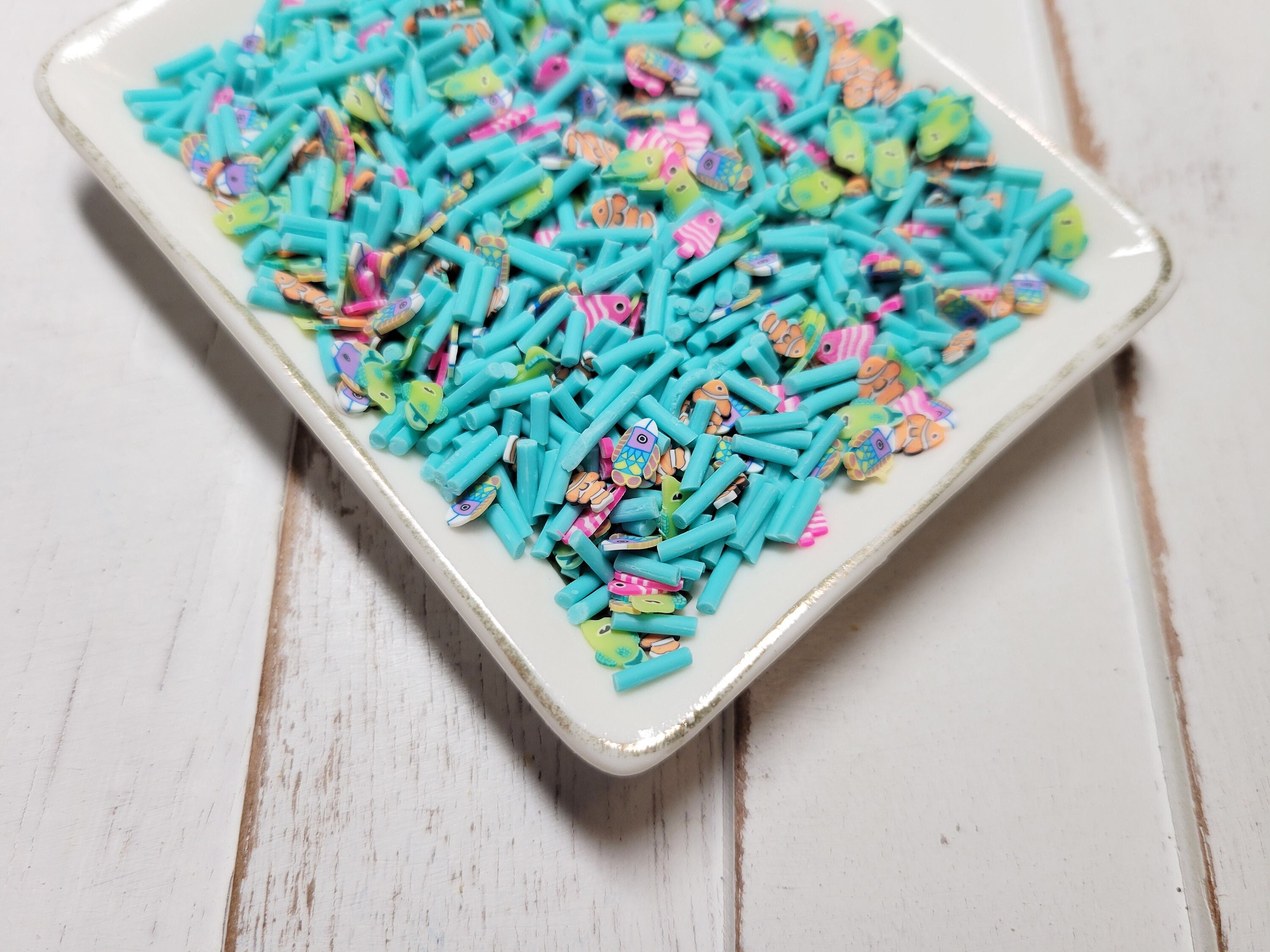 FAKE Fish Are Friends Sprinkle Mix Fake Sprinkles Fake - Etsy