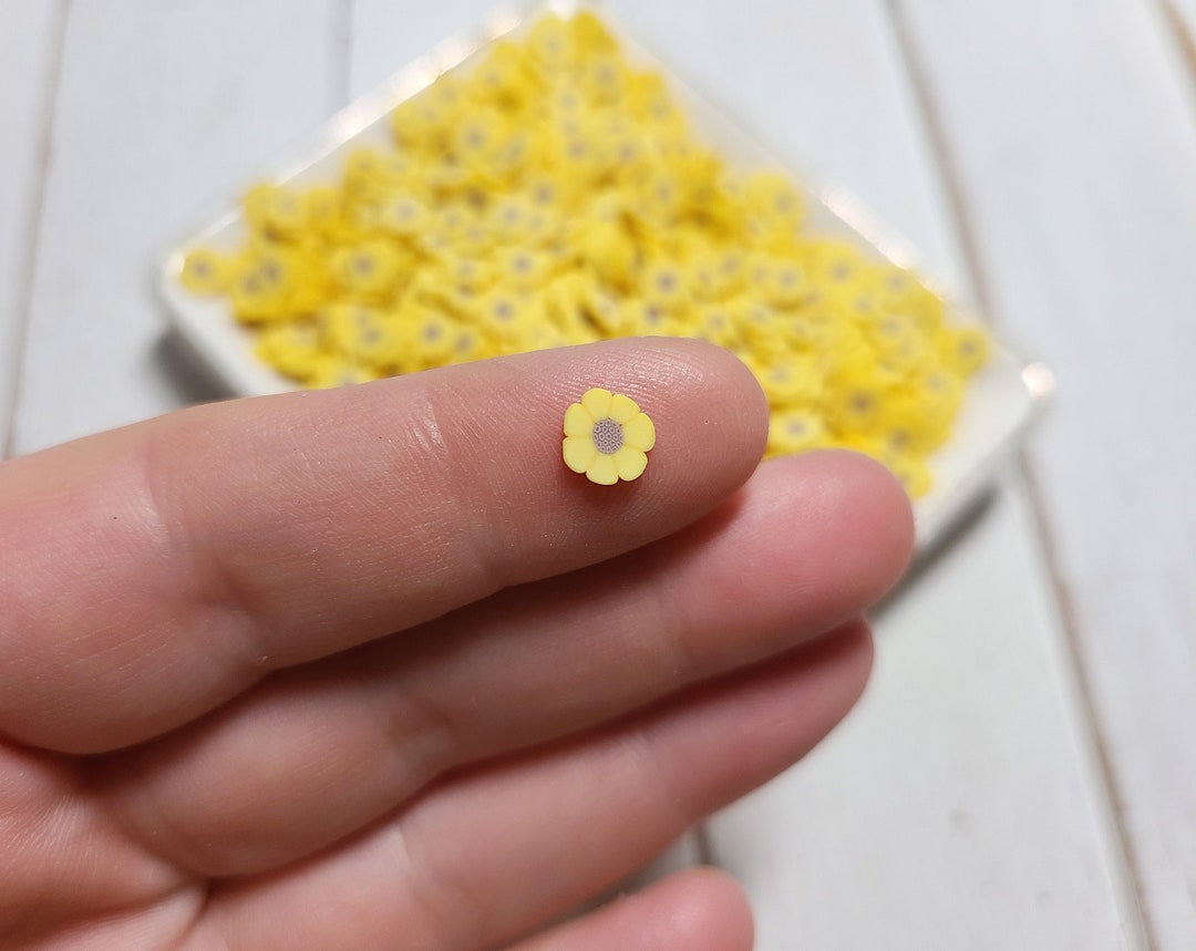 FAKE Sunflower Sprinkles Fake Sprinkles Fake Food Clay Sprinkles ...