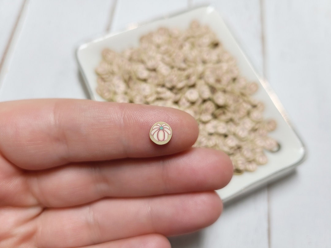 FAKE Fall Pumpkin Clay Sprinkles - Fake Sprinkles - Fake Food - Clay ...