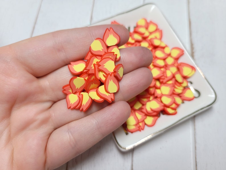 FAKE Fire Clay Sprinkles - Fake Sprinkles - Fake Food - Clay Sprinkles ...