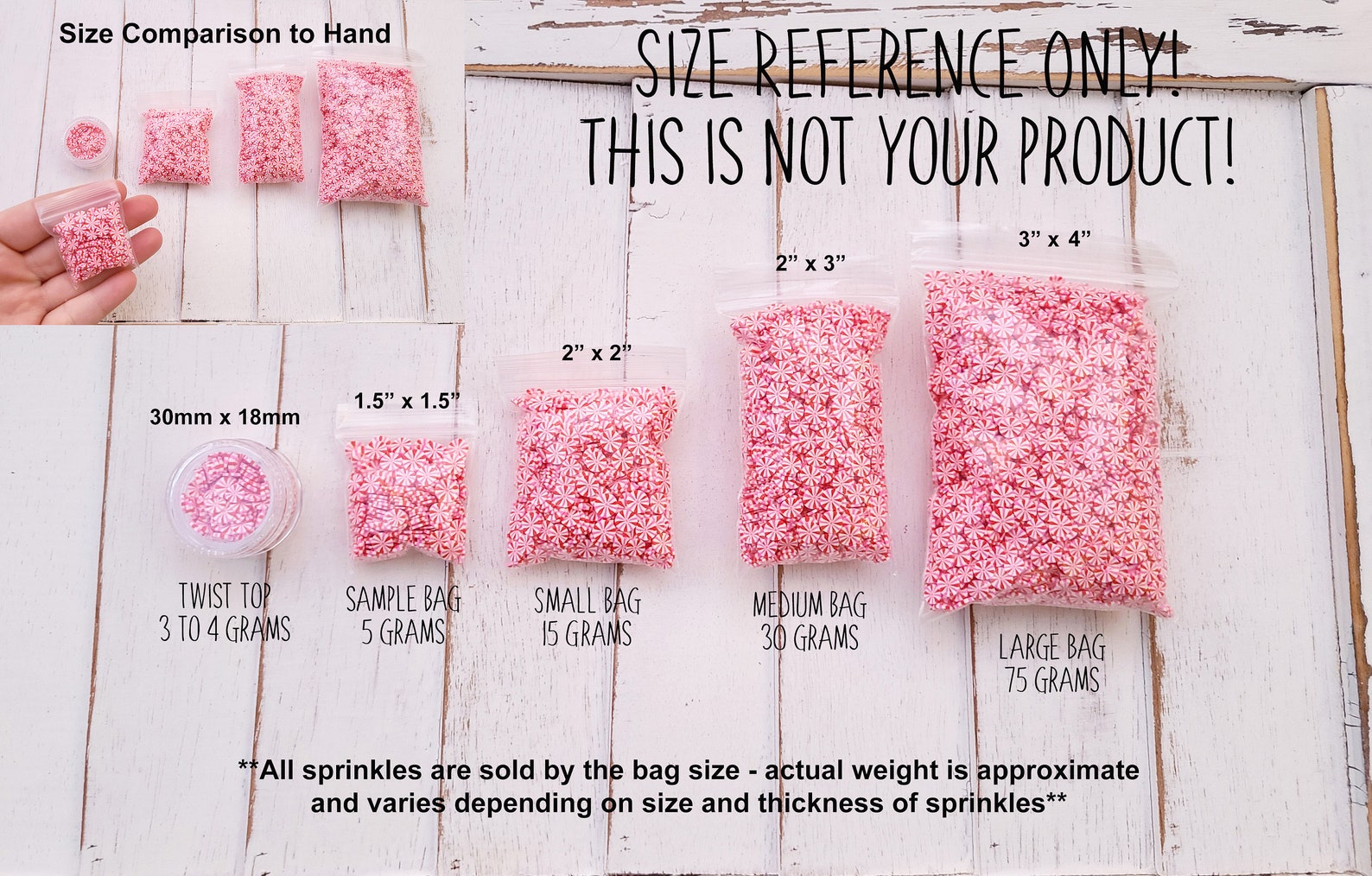 FAKE St Patty Confetti Sprinkle Mix Fake Sprinkles Fake | Etsy