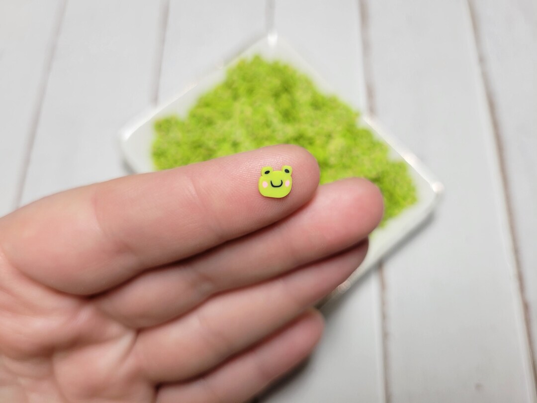 FAKE Kawaii Frog Clay Sprinkles - Fake Sprinkles - Fake Food - Clay ...
