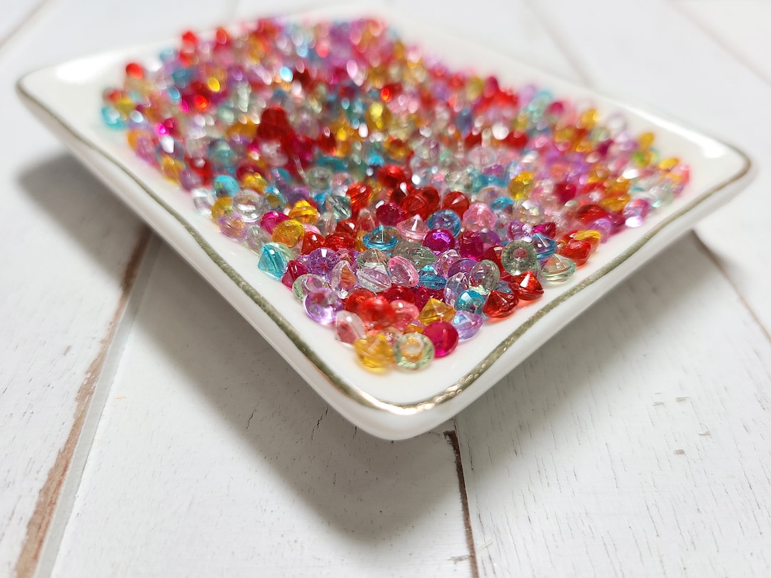 Miniature Fake Diamonds - Acrylic Diamonds - Rhinestone Diamonds ...