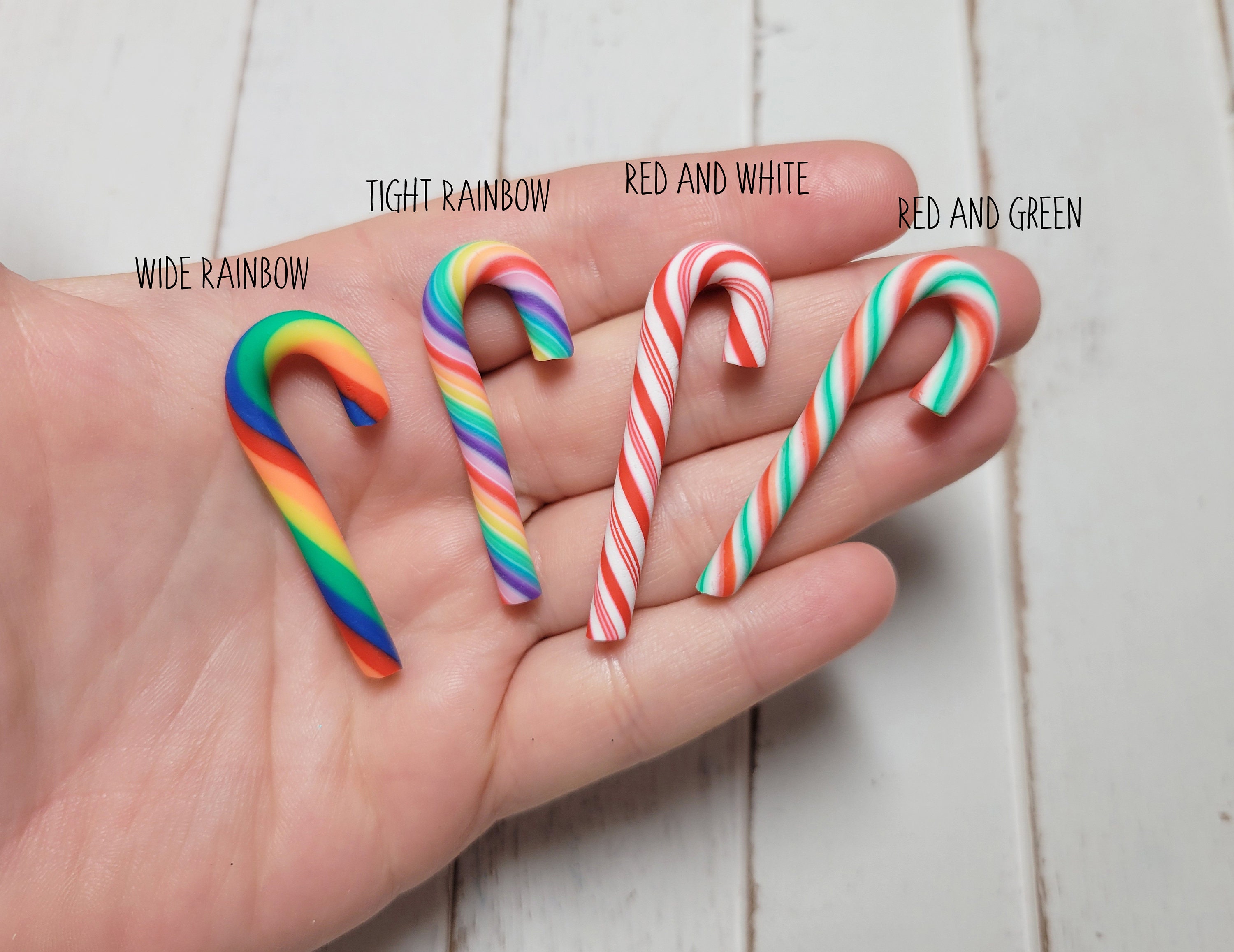 Large Candy Canes Fake Candy Cane Faux Food Fake Food - Etsy