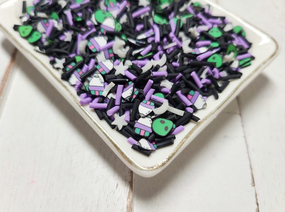 FAKE Alien Invasion Clay Sprinkles Mix - Fake Sprinkles - Fake Food ...
