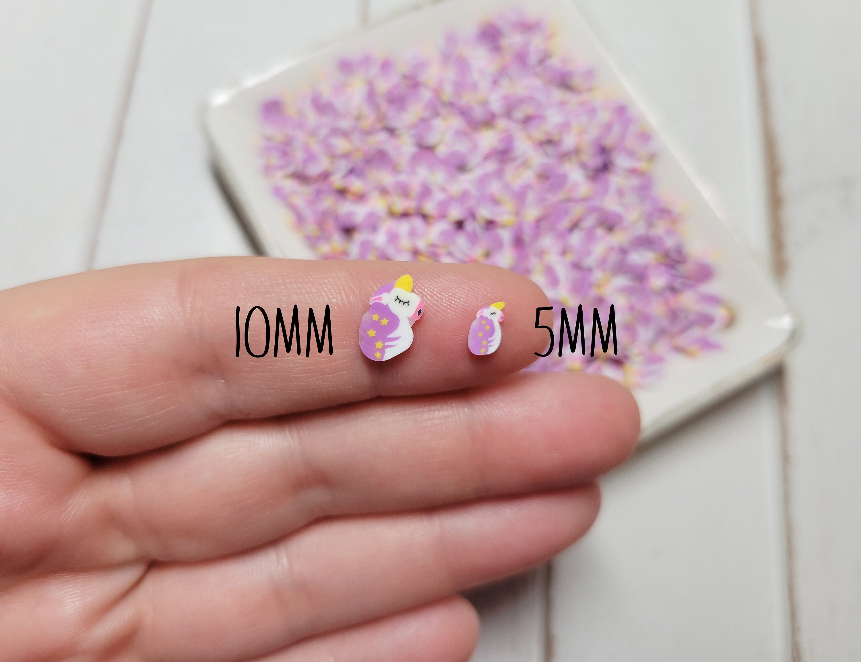 FAKE Unicorn Clay Sprinkles Fake Sprinkles Fake Food - Etsy