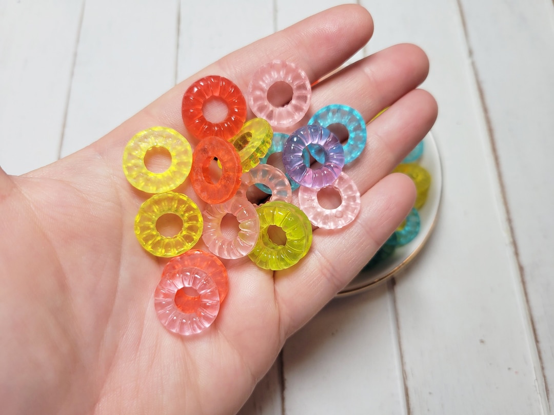 Assorted Candy Ring Cabochons - Flatback Resin - Kawaii Cabochon ...