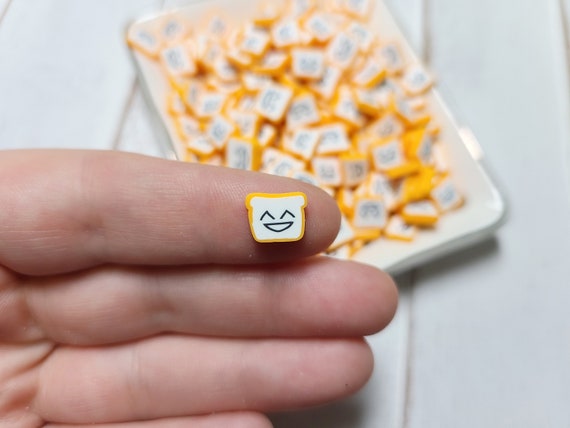 FAKE Smiley Bread Clay Sprinkles Fake Sprinkles Fake Food - Etsy