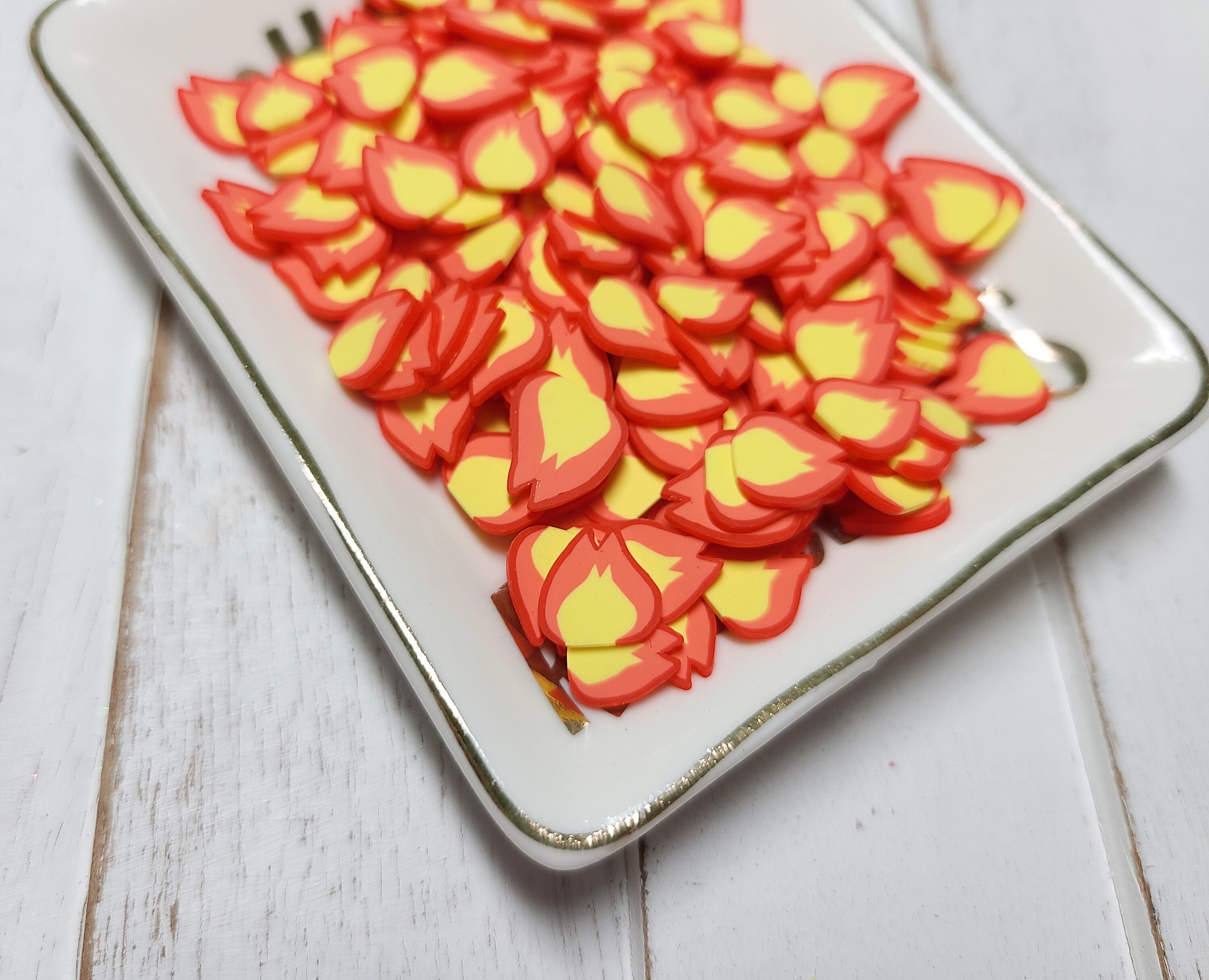 FAKE Fire Clay Sprinkles - Fake Sprinkles - Fake Food - Clay Sprinkles ...