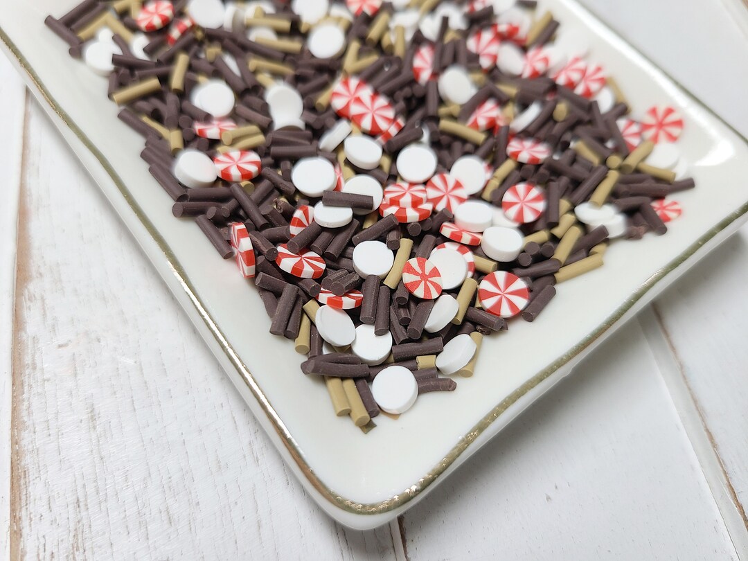 FAKE Hot Cocoa Sprinkle Mix - Fake Sprinkles - Fake Food - Clay ...
