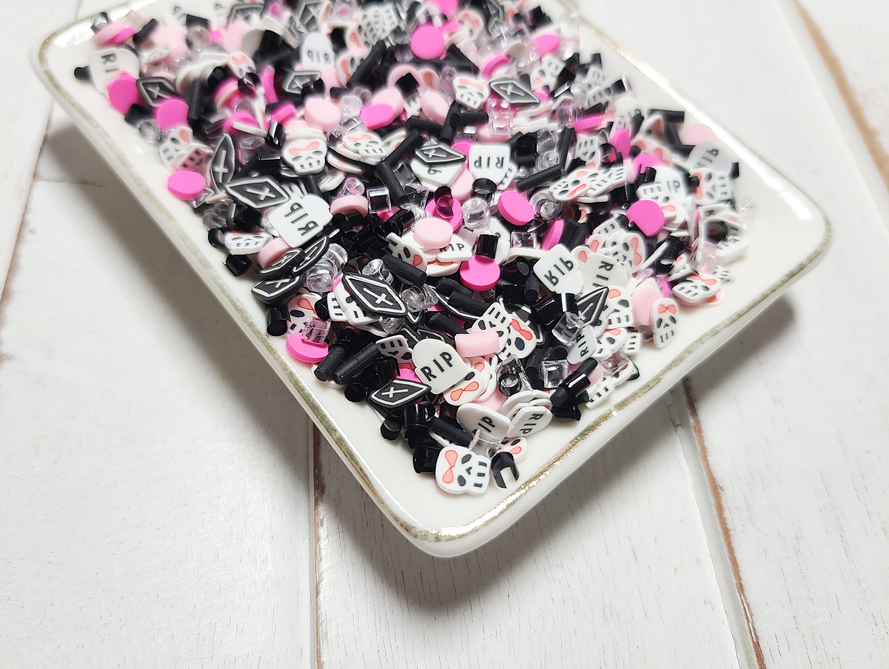 FAKE Frozen Grave Sprinkle Mix Fake Sprinkles Fake Food - Etsy