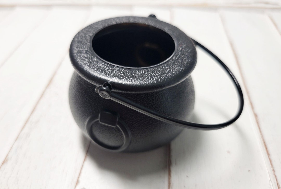 Miniature Halloween Cauldron Bucket - Mini Halloween Bucket - Pumpkin ...