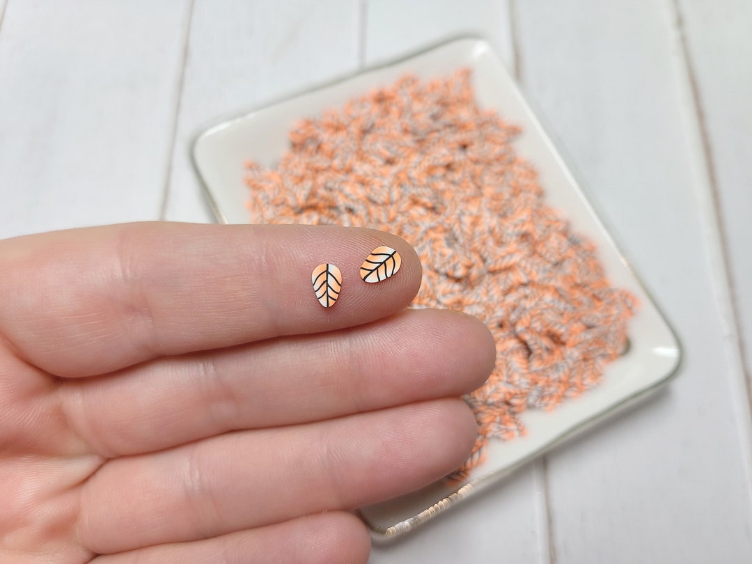 FAKE Fall Leaves Clay Sprinkles - Fake Sprinkles - Fake Food - Clay ...