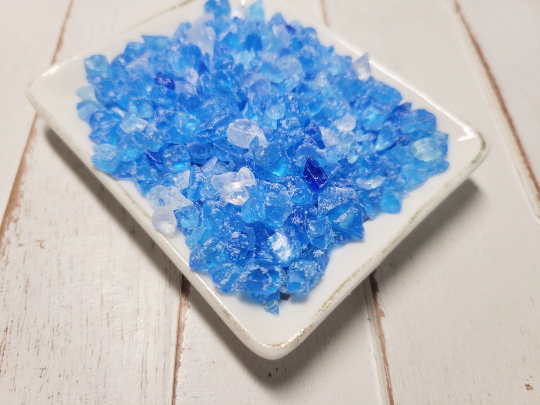 FAKE Blue Raspberry Candy Crystals - Rock Candy - Fake Sugar - Fake ...