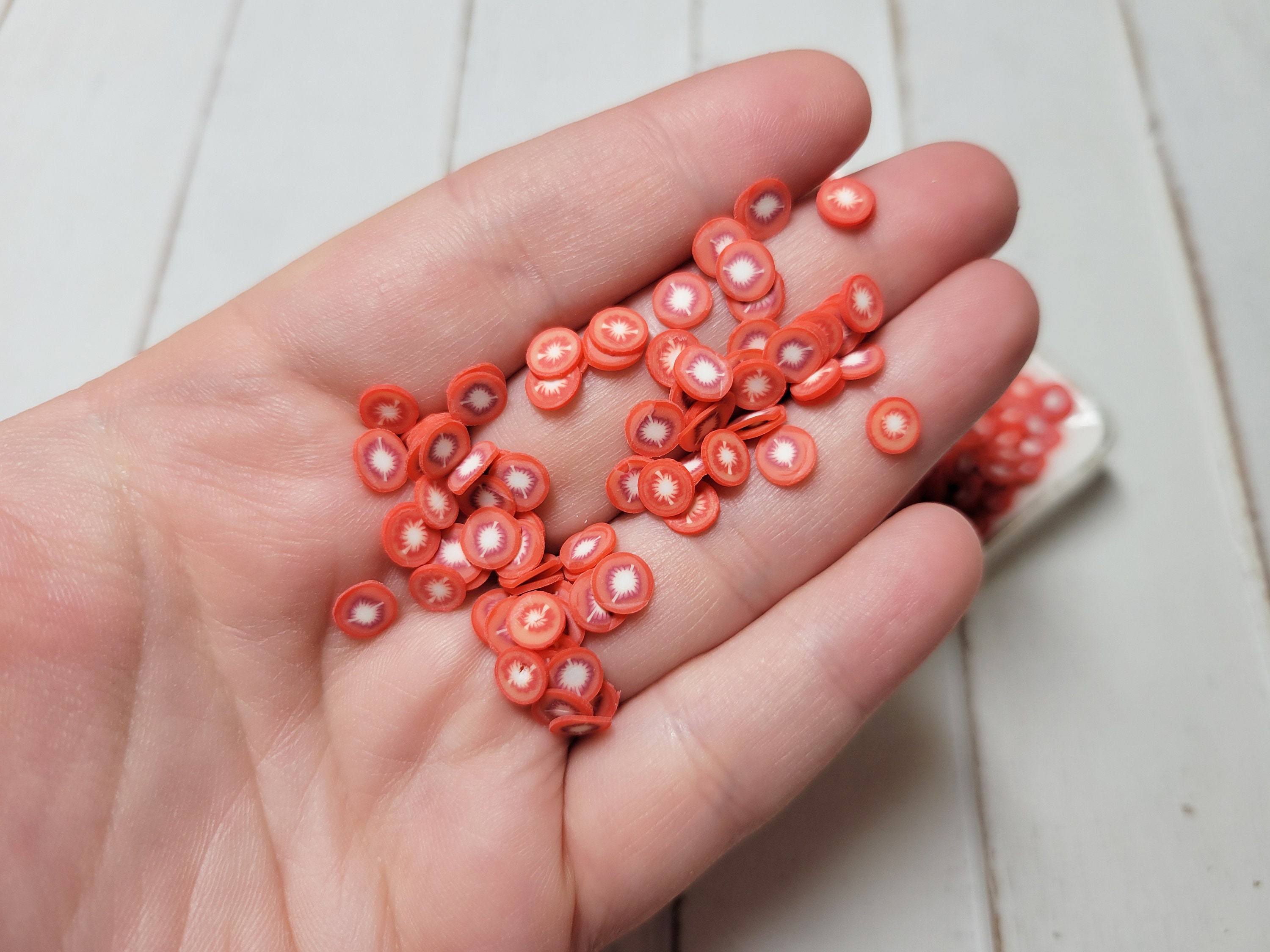 FAKE Tomato Sprinkles Fake Sprinkles Fake Food Clay - Etsy