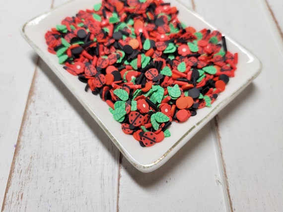 FAKE Ladybug Garden Sprinkle Mix Fake Sprinkles Fake Food | Etsy