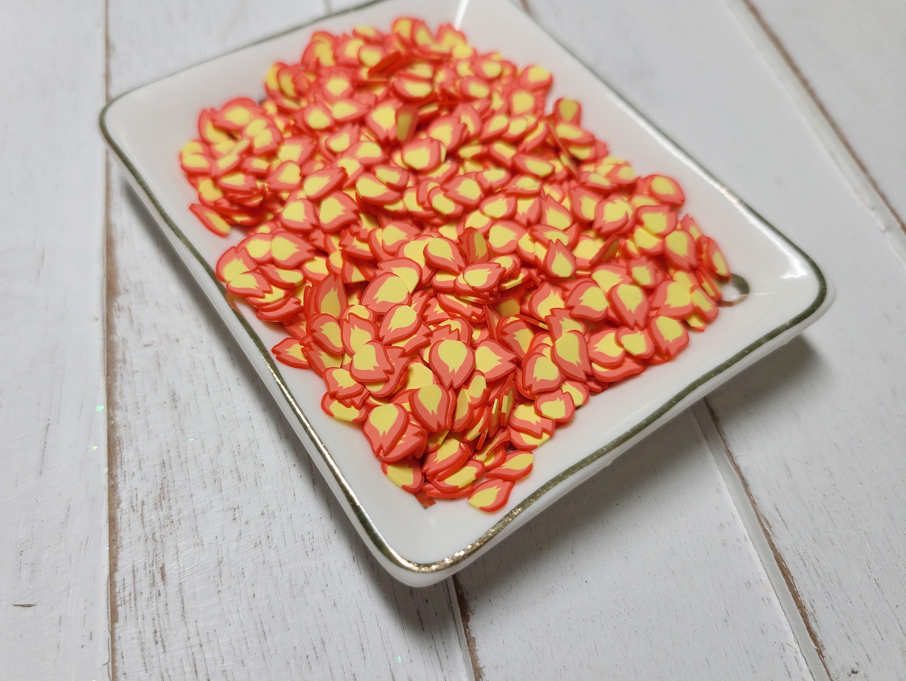 FAKE Fire Clay Sprinkles - Fake Sprinkles - Fake Food - Clay Sprinkles ...