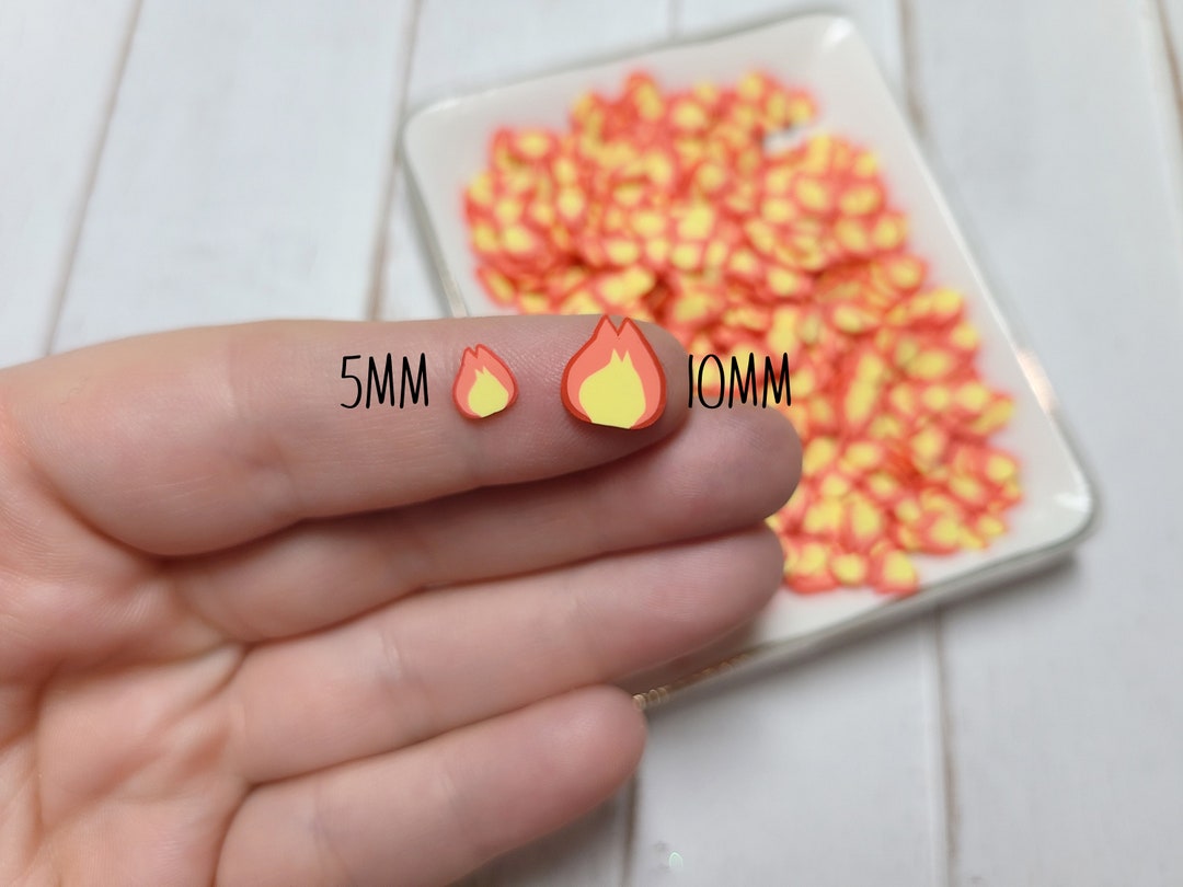 FAKE Fire Clay Sprinkles - Fake Sprinkles - Fake Food - Clay Sprinkles ...