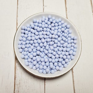FAKE 6mm Periwinkle Nonpareil Sprinkles - Fake Sprinkles - Faux Food ...