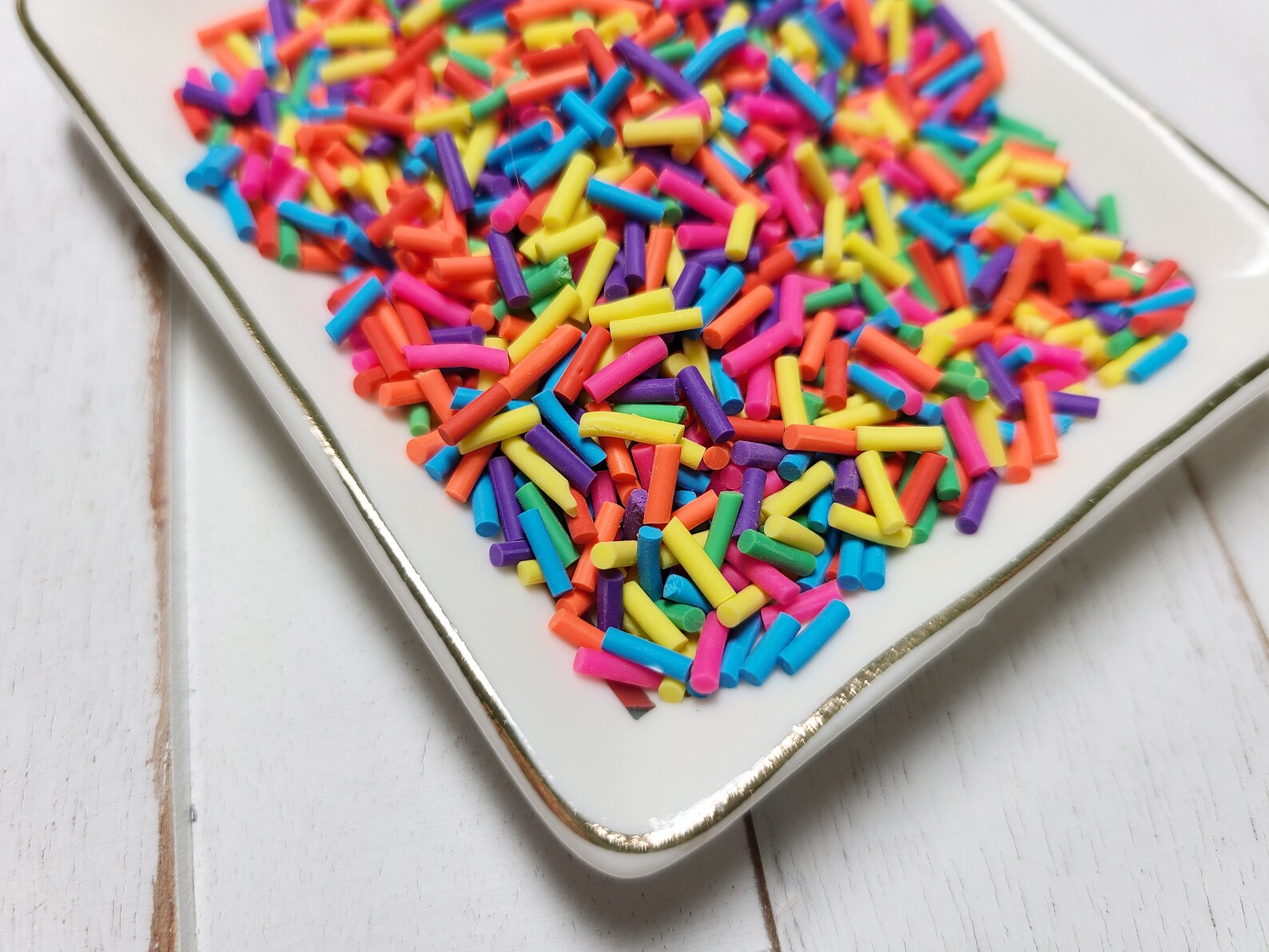 FAKE Bright Mixed Sprinkles Fake Sprinkles Fake Food | Etsy