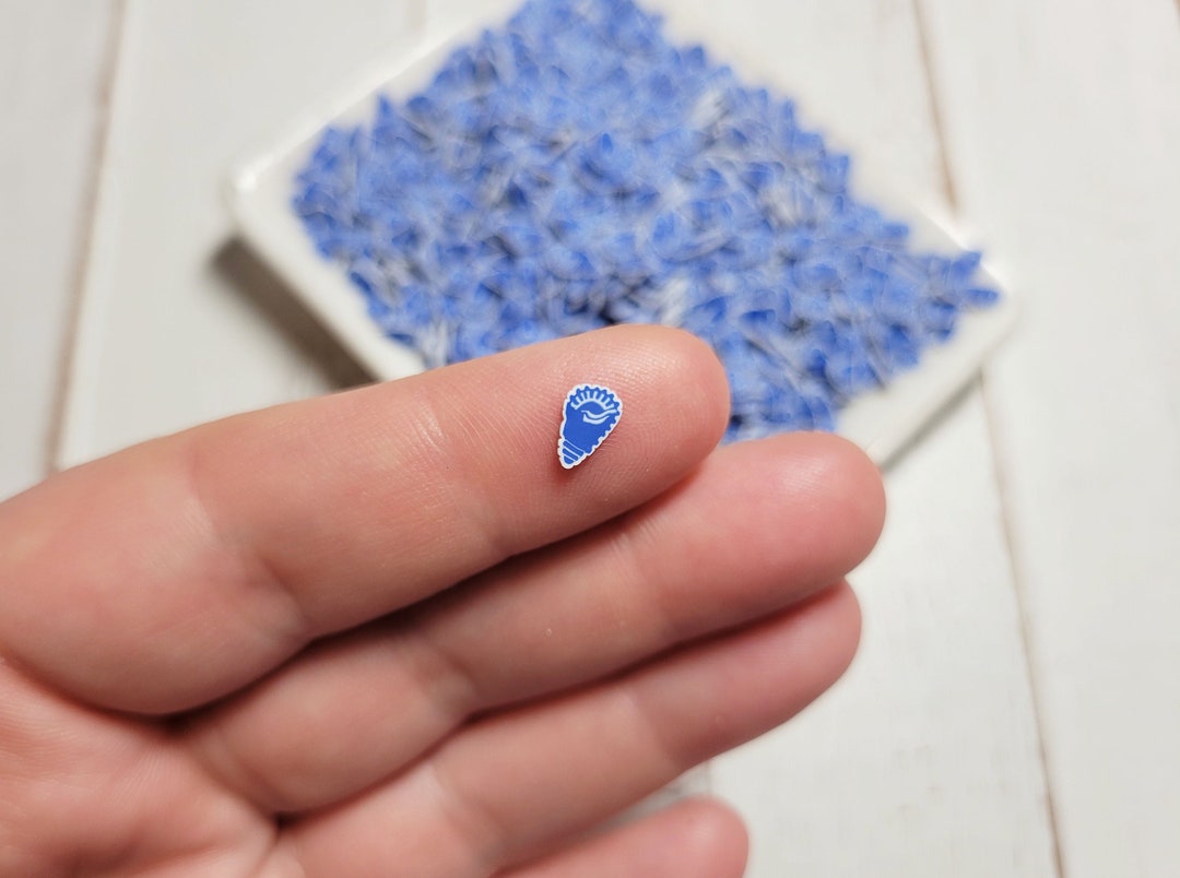 FAKE Blue Seashell Clay Sprinkles - Fake Sprinkles - Fake Food - Clay ...