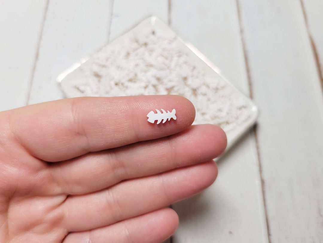 FAKE Fish Bone Sprinkles - Fake Sprinkles - Fake Food - Clay Sprinkles ...
