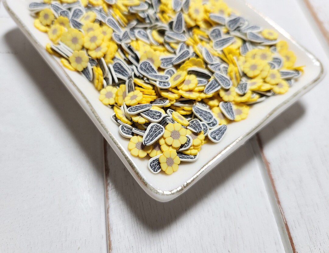 FAKE Sunflower Sprinkle Mix - Fake Sprinkles - Fake Food - Clay ...