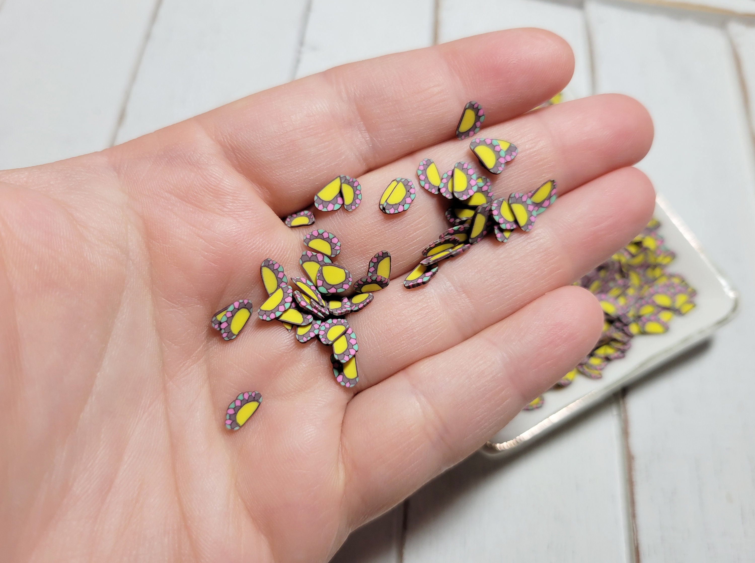 FAKE Taco Polymer Clay Sprinkles Clay Jimmies Fake - Etsy