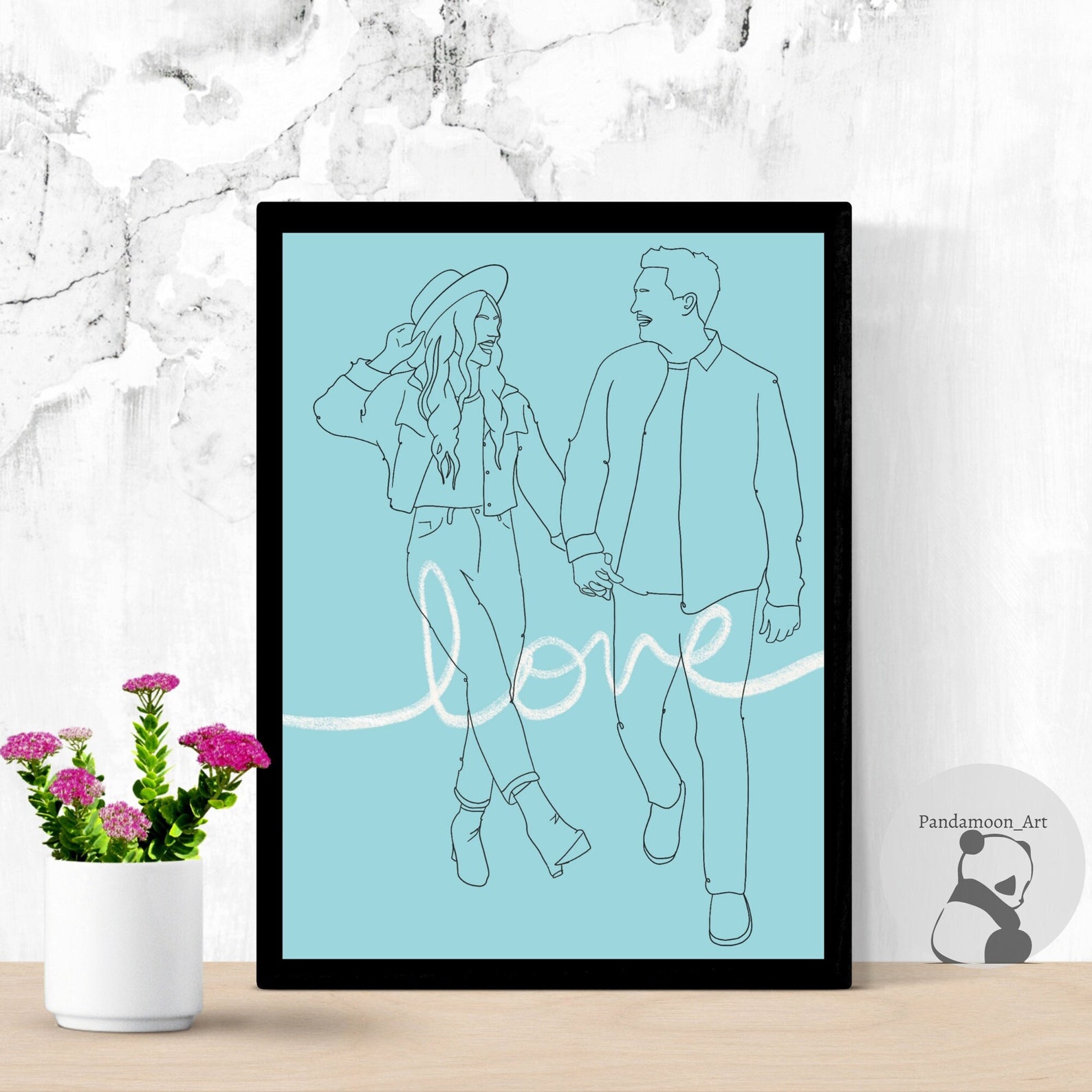 Simple Line Drawing Digital Printable - Etsy