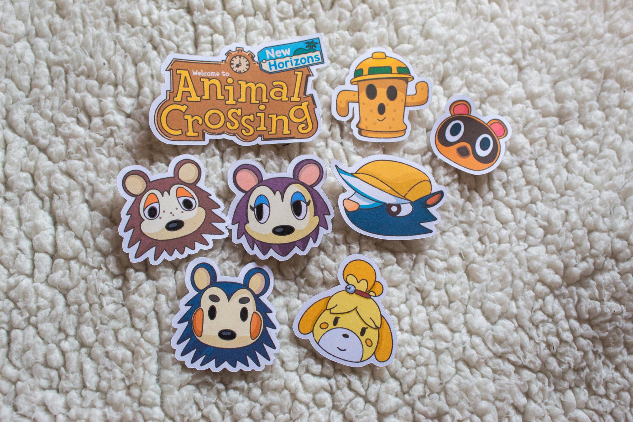 Animal Crossing Sticker Pack - Etsy