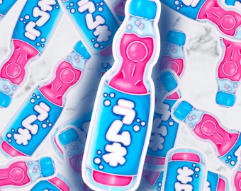Holographic Night Sky Ramune Drink Sticker - Etsy