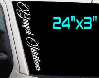 Bagged Car Decal - Etsy