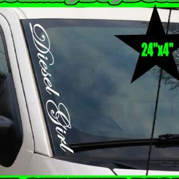Girl Truck Decals - Etsy