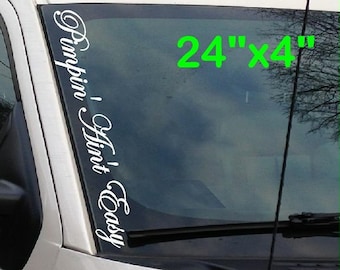 Blessed VERTICAL Windshield Vinyl Decal Sticker Truck Car | Etsy