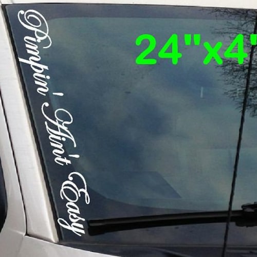OBS Gang 24x4 Vertical Windshield VINYL DECAL Sticker Truck - Etsy