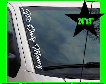 Blessed VERTICAL Windshield Vinyl Decal Sticker Truck Car | Etsy